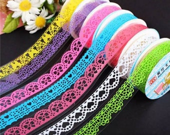 Lace Washi Tape | Etsy