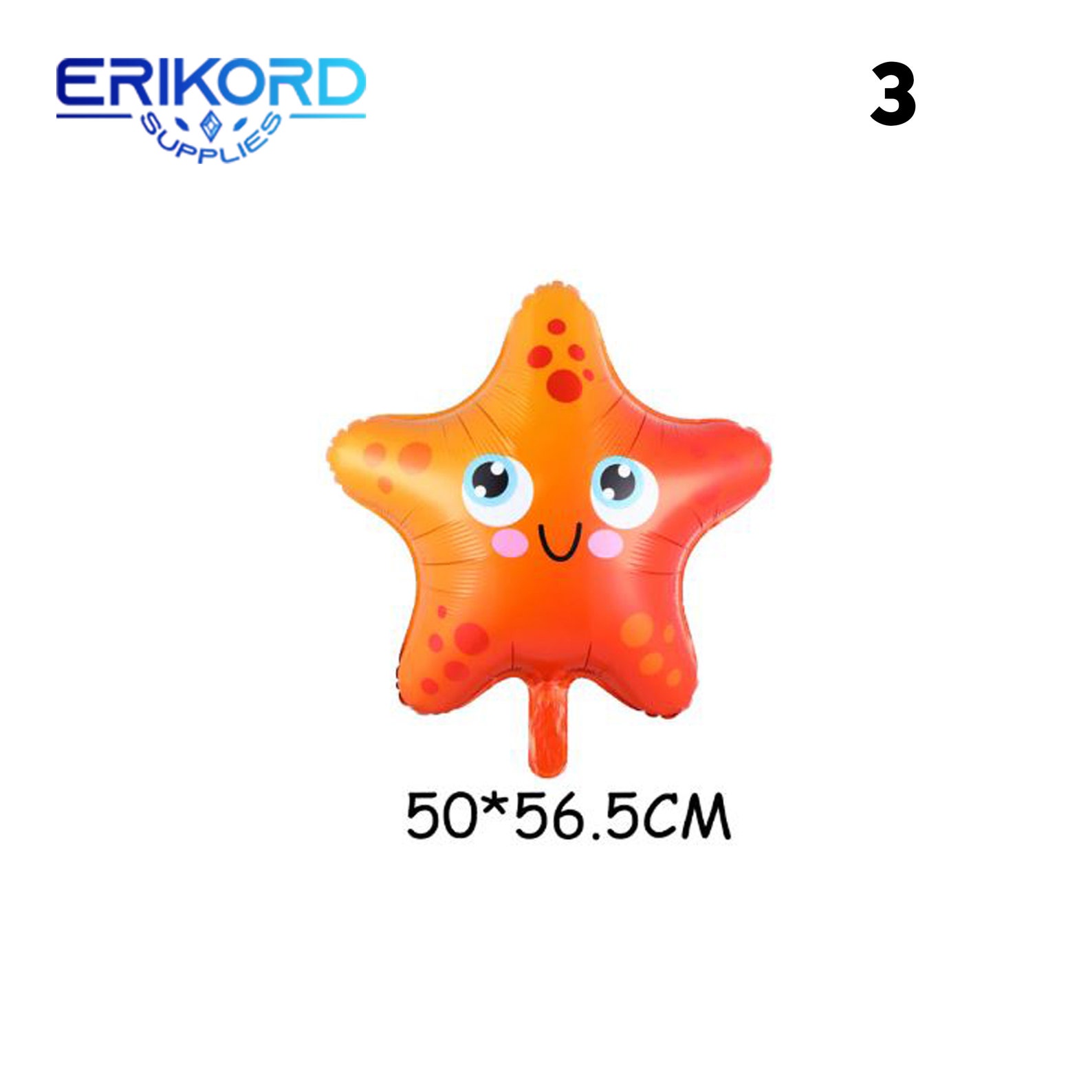 5pcs Cute Fish Sea Animal Balloons Starfish Sea Horse Crab | Etsy