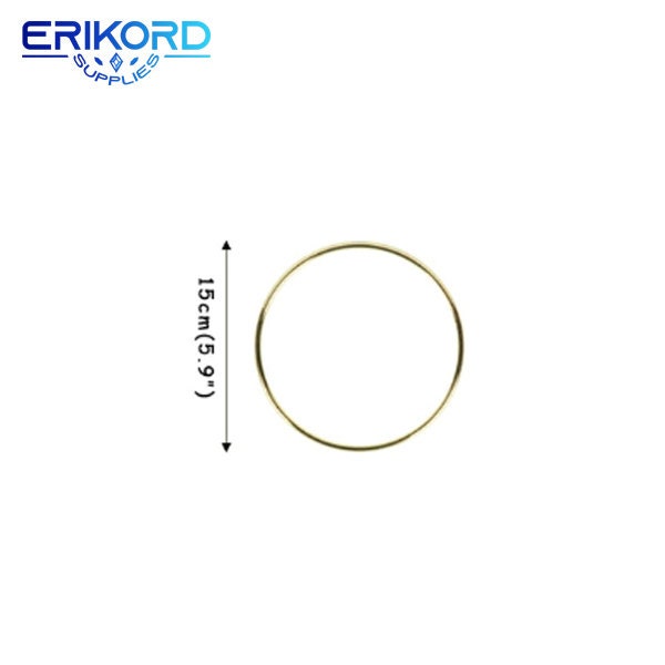 10-40cm Metal Hoops Home Door Hanging Gold Iron Metal Ring Wreath Wall ...