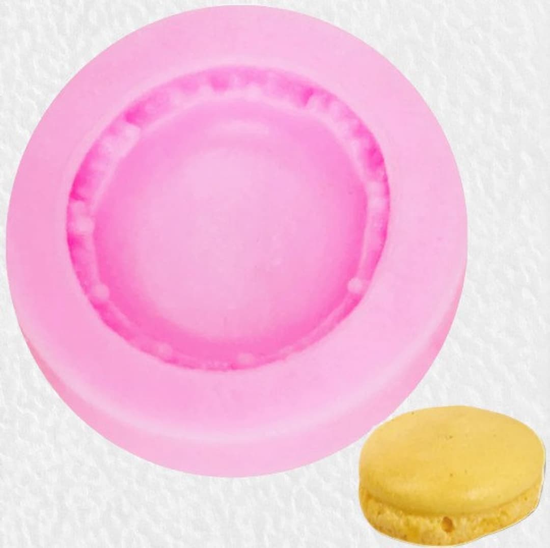 3D Macaroon Silicone Mold Macaroon Soap Sugar Candy Mold Plaster ...