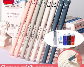 Liquidraw Erasable Pens Rollerball Pens 8 EXTRA REFILLS Erasable Gel ...
