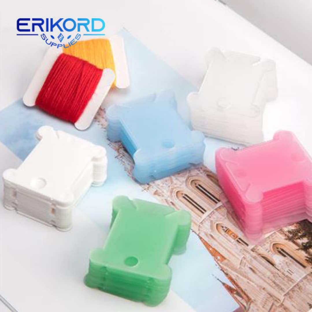 Embroidery Thread Holder Floss Craft Bobbin Cross Stitch Storage Holder ...