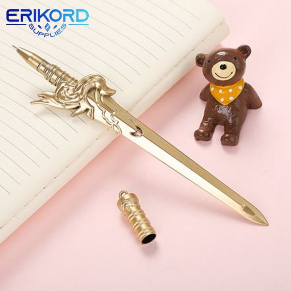 1pc Sword Pen 0.5mm Creative Stationery Sword Gel Pens Black - Etsy