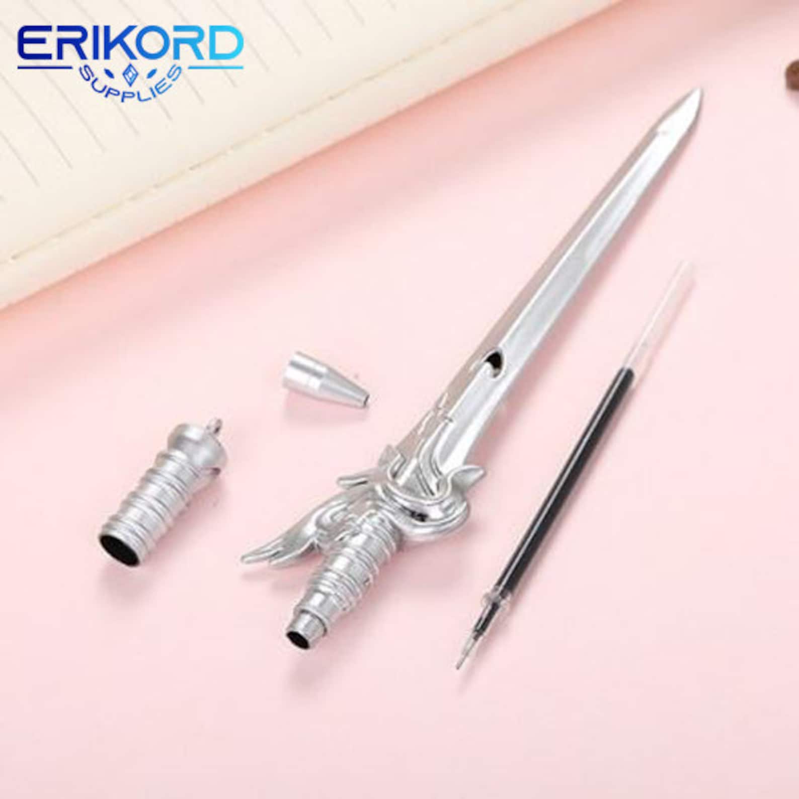 1pc Sword Pen 0.5mm Creative Stationery Sword Gel Pens Black - Etsy