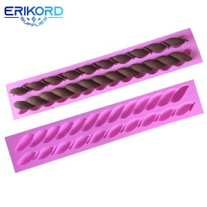 Twisty Rope String Silicone Mould Shape Silicone Cake Mold DIY Jelly ...