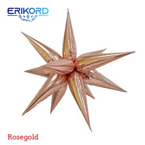 1 Giant 50x13 Cm Explosion Star Balloons Birthday Party Opening ...