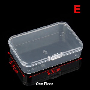 Adjustable Craft Organizer Plastic Jewelry Boxes for Beads Bracelets ...
