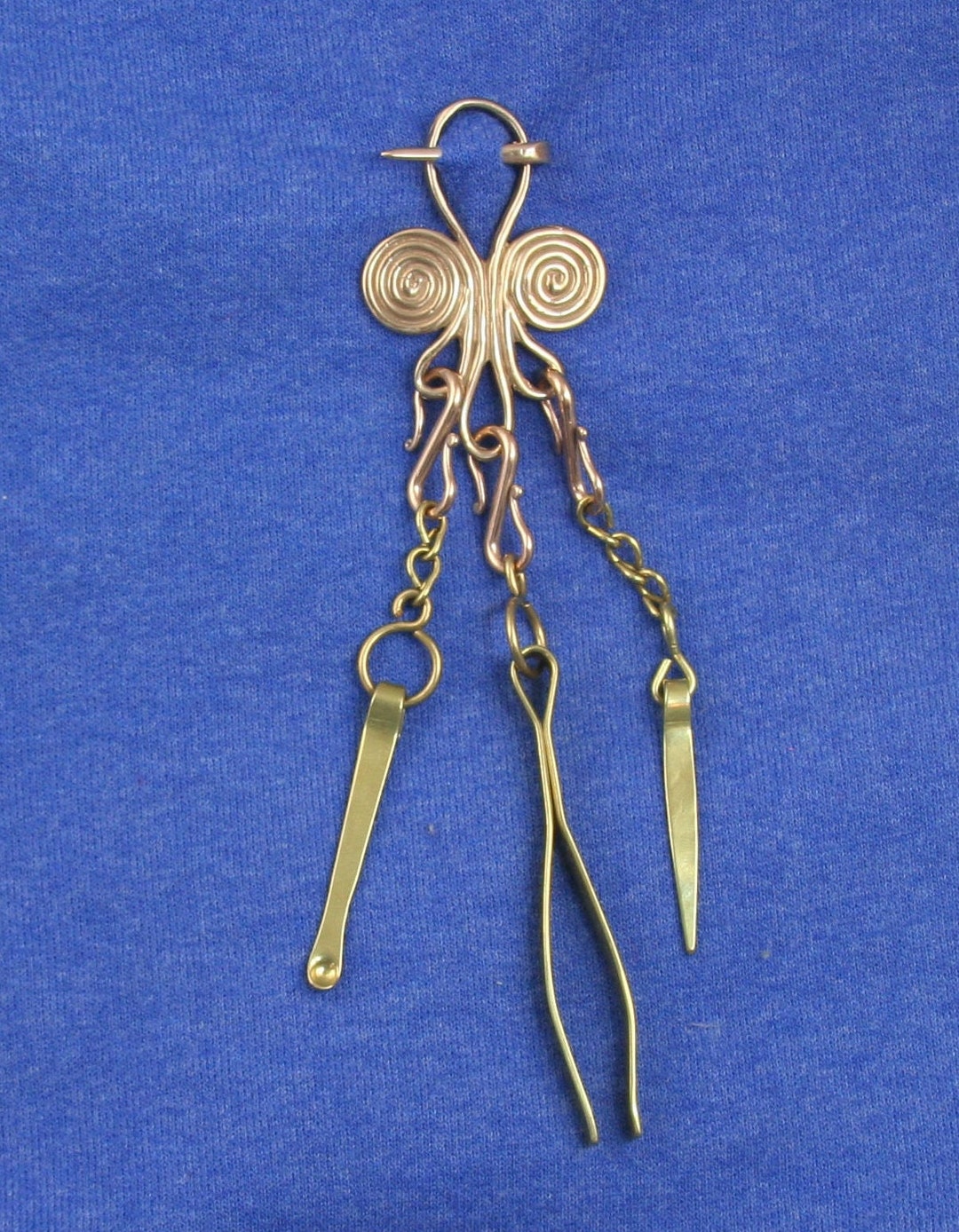 Viking Brooches With Grooming Tool Sets - Etsy