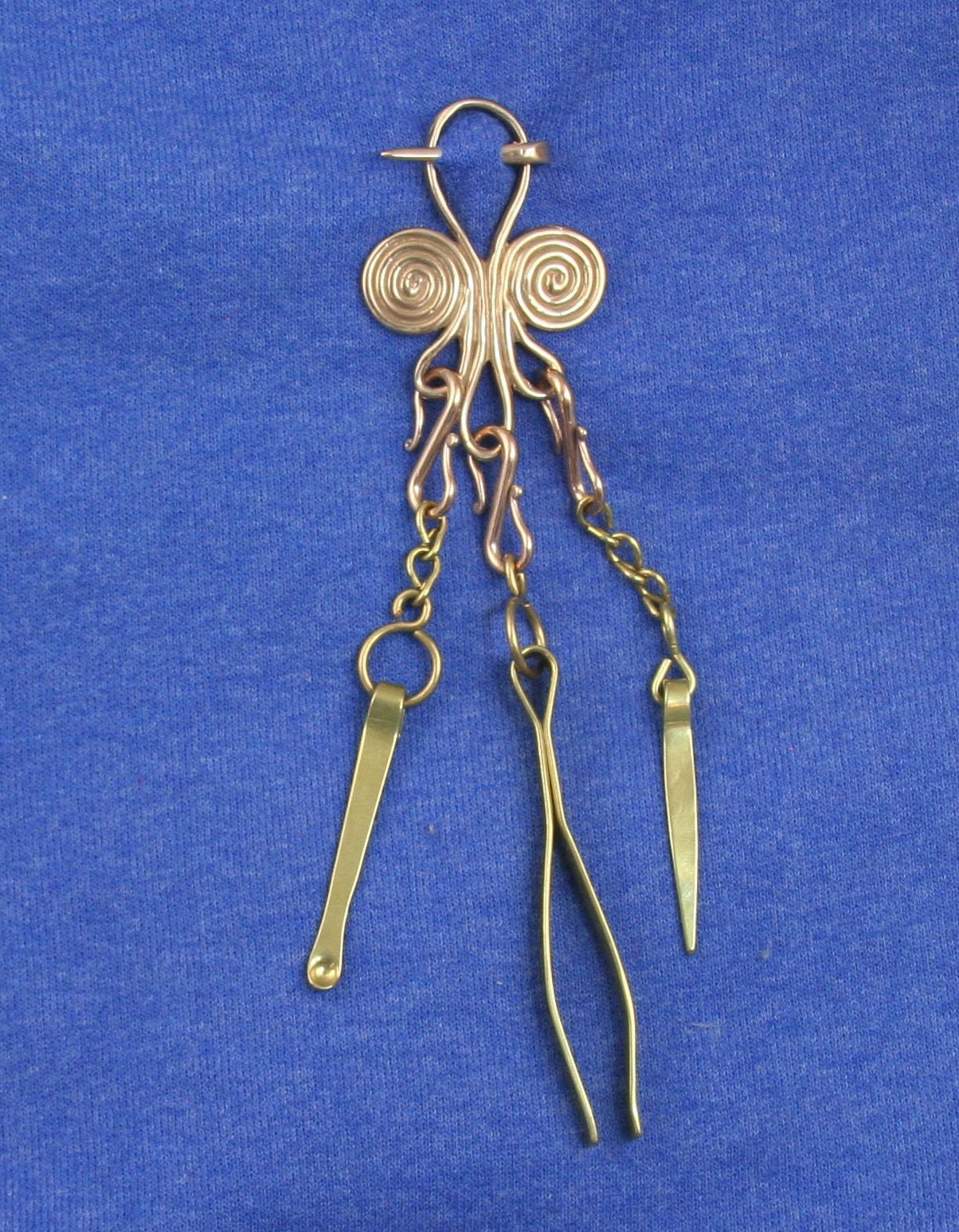 Viking Brooches With Grooming Tool Sets - Etsy