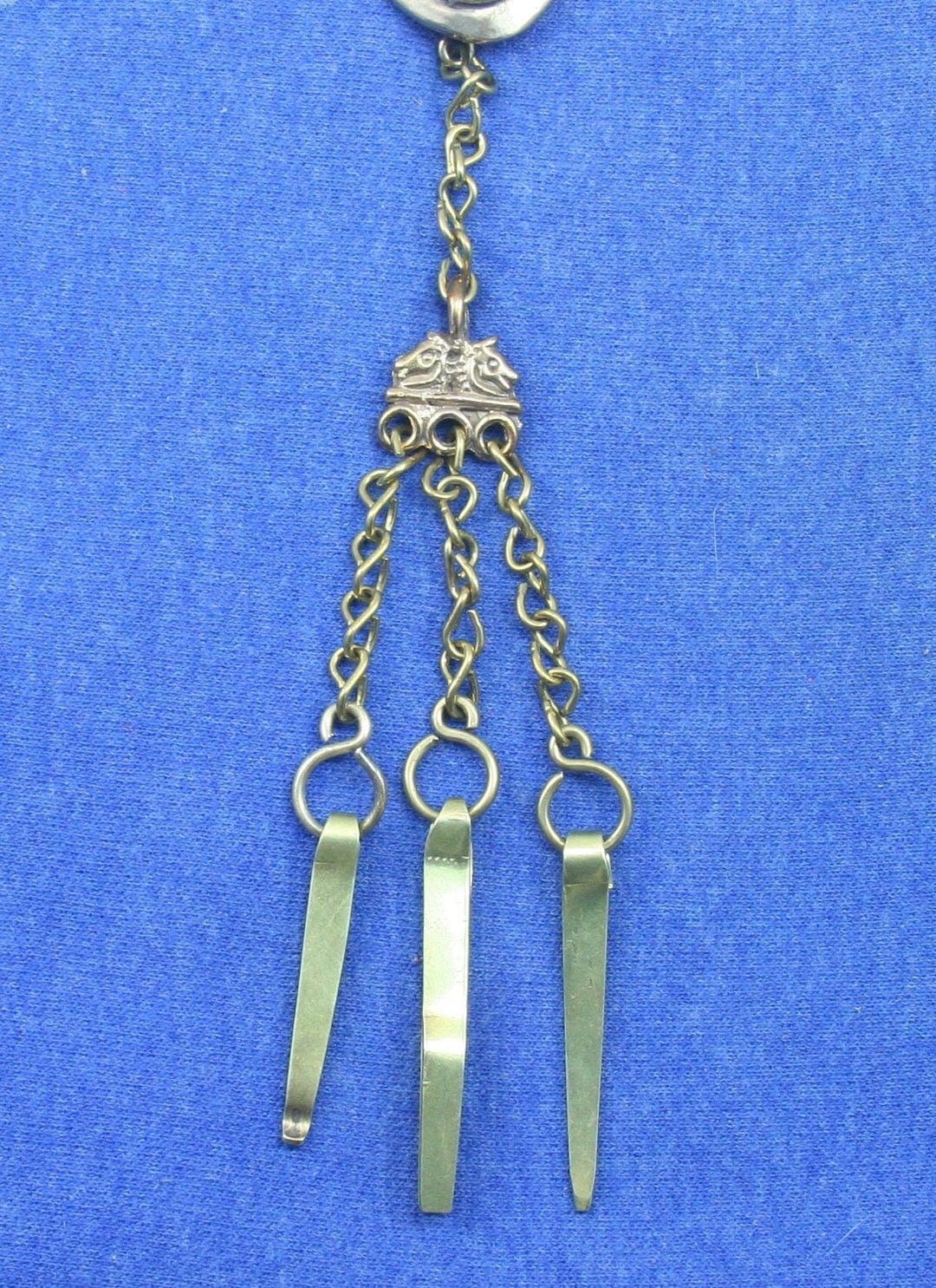 Viking Grooming Tools Twisted Bronze Loop or Double Horse Head - Etsy