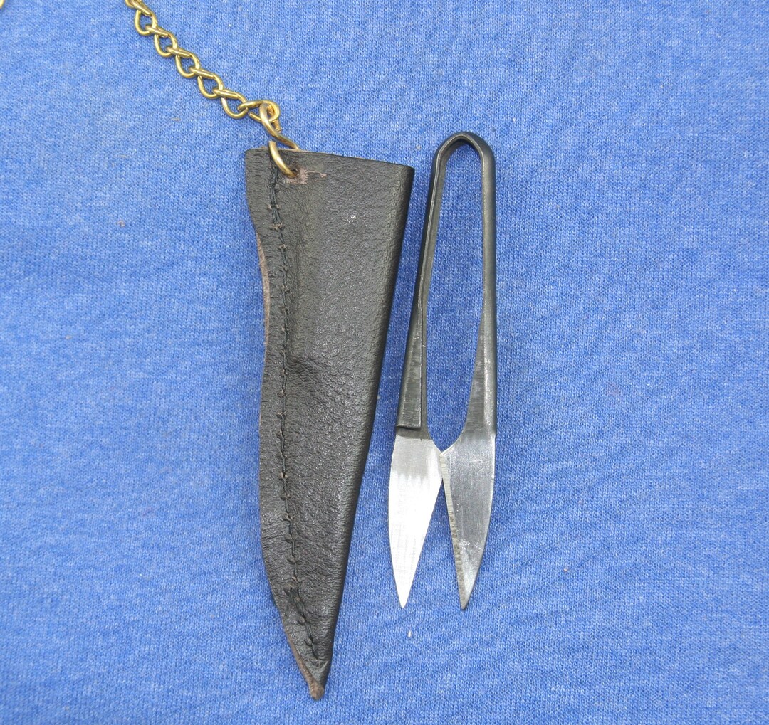 Sewing Snips or Scissors in a Leather Sheath - Etsy