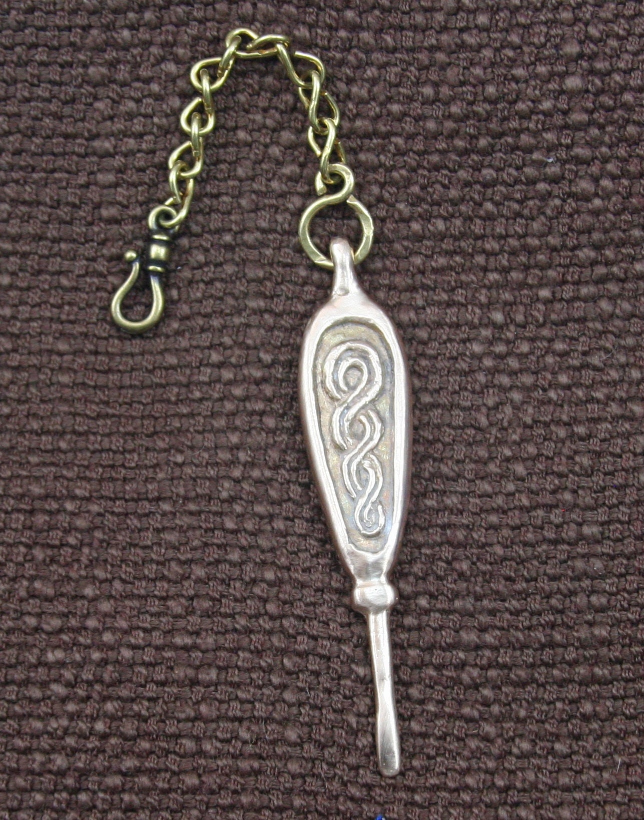 Viking Grooming Tools Twisted Bronze Loop or Double Horse | Etsy