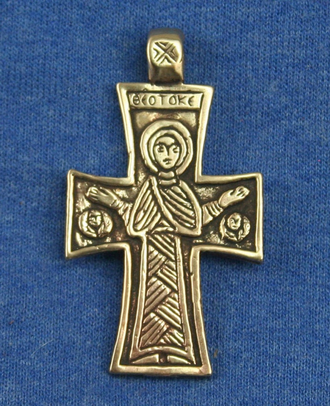 Byzantine Celtic Two Sided Pilgrim's Crosses Bronze & | Etsy