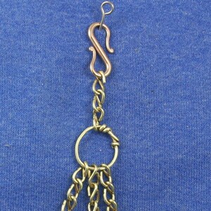 Viking Grooming Tools Twisted Bronze Loop or Double Horse | Etsy