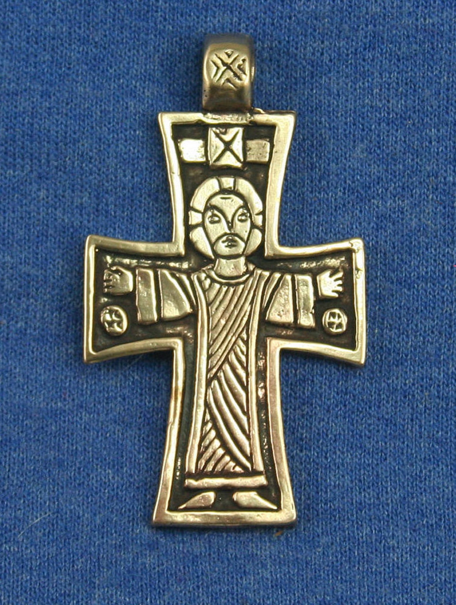 Byzantine Celtic Two Sided Pilgrim's Crosses Bronze & - Etsy