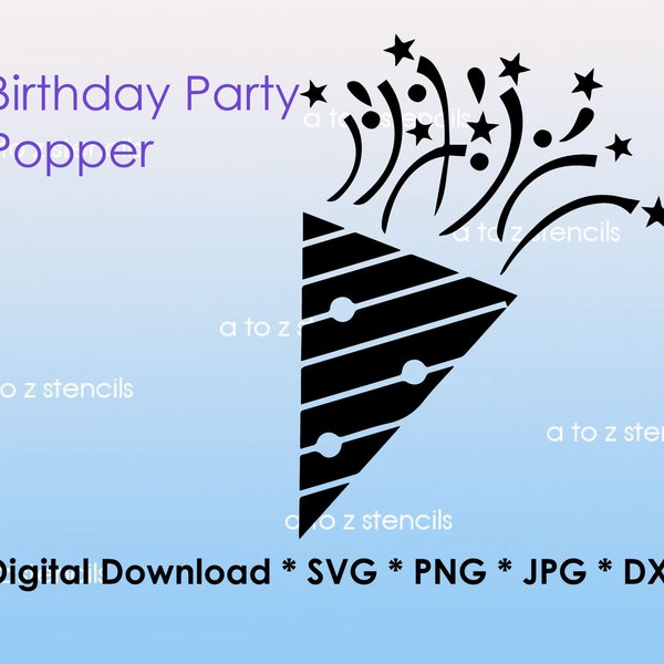 Streamer Poppers - Etsy