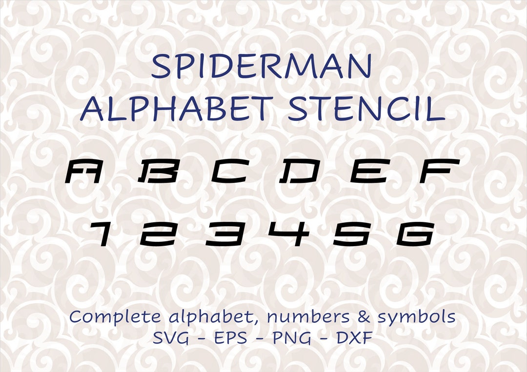 Alphabet Letter Stencil Vector Image SVG Files for Cutting - Etsy