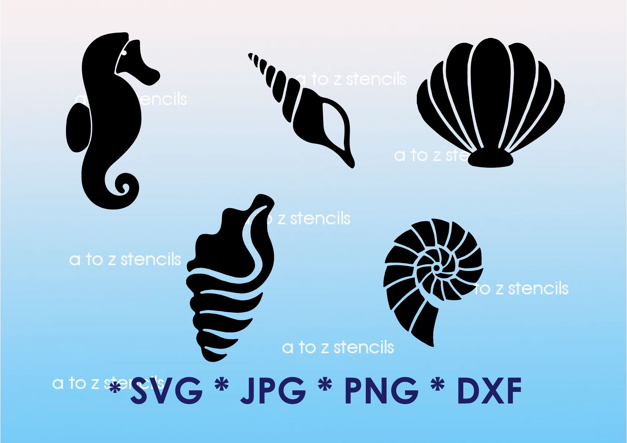 Seashell Stencils