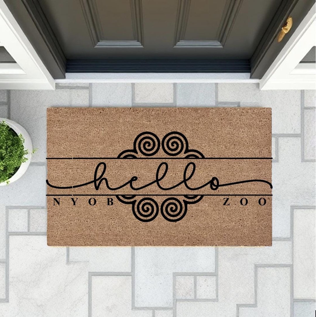 Outdoor Greeting Mats (hmong Inspired) - Etsy