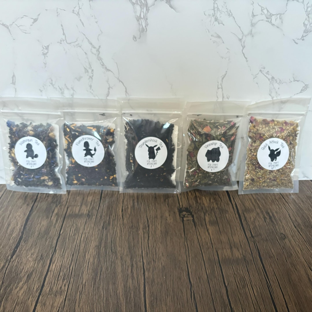 Pokemon-inspired Tea Collection - Etsy