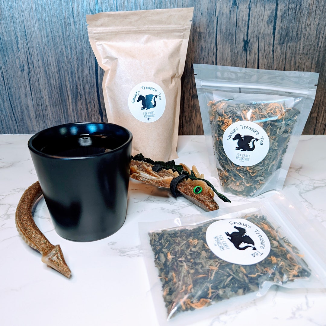 Smaug's Treasure Tea lord of the Rings Inspired Tea - Etsy