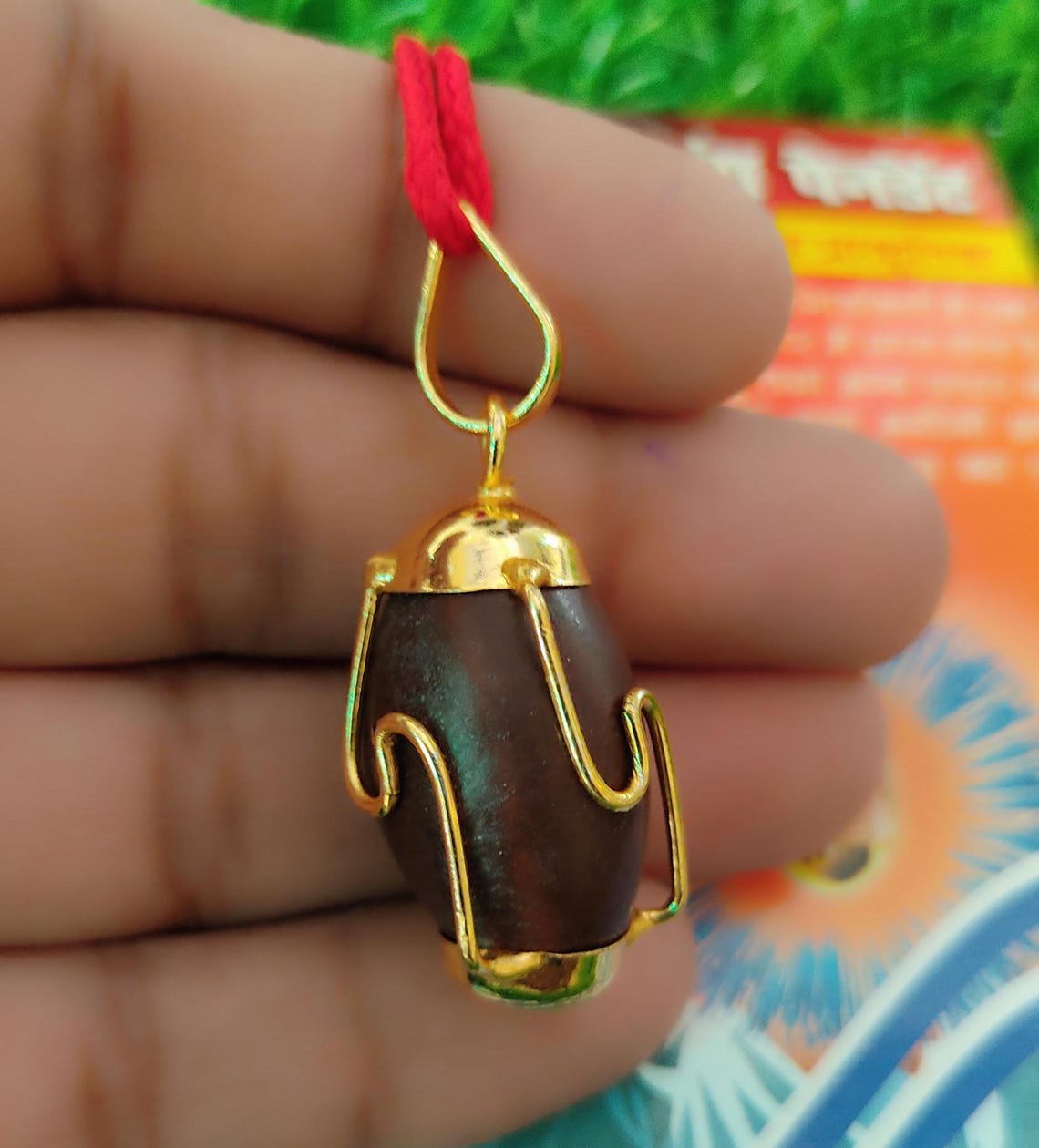 Narmada Shivling Pendant Narmadeshwar Shiv Lingam Locket Stone Pendant ...