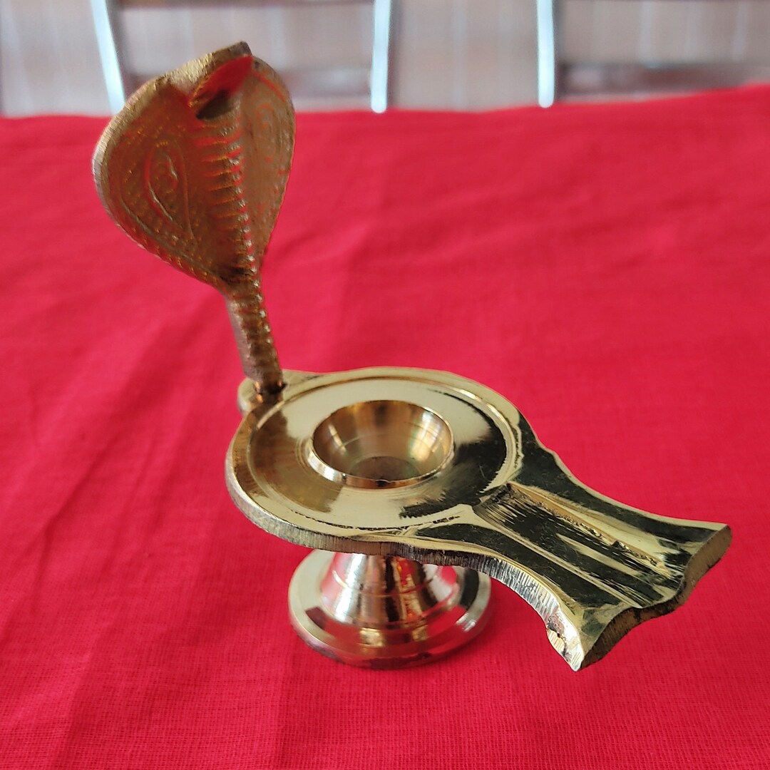 Shivling Yoni Holder Shiva Lingam Lingham Stone Hindu Puja Stand Naag ...