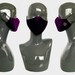 Purple Face Mask | Adjustable Face Mask| Face Mask | Velvet Face ...