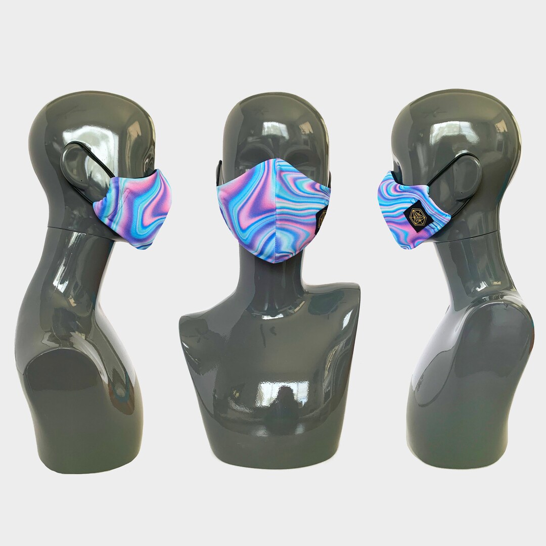 Kawaii Face Mask | Anime Face Mask | Trippy Face Mask | Cute Face Mask ...