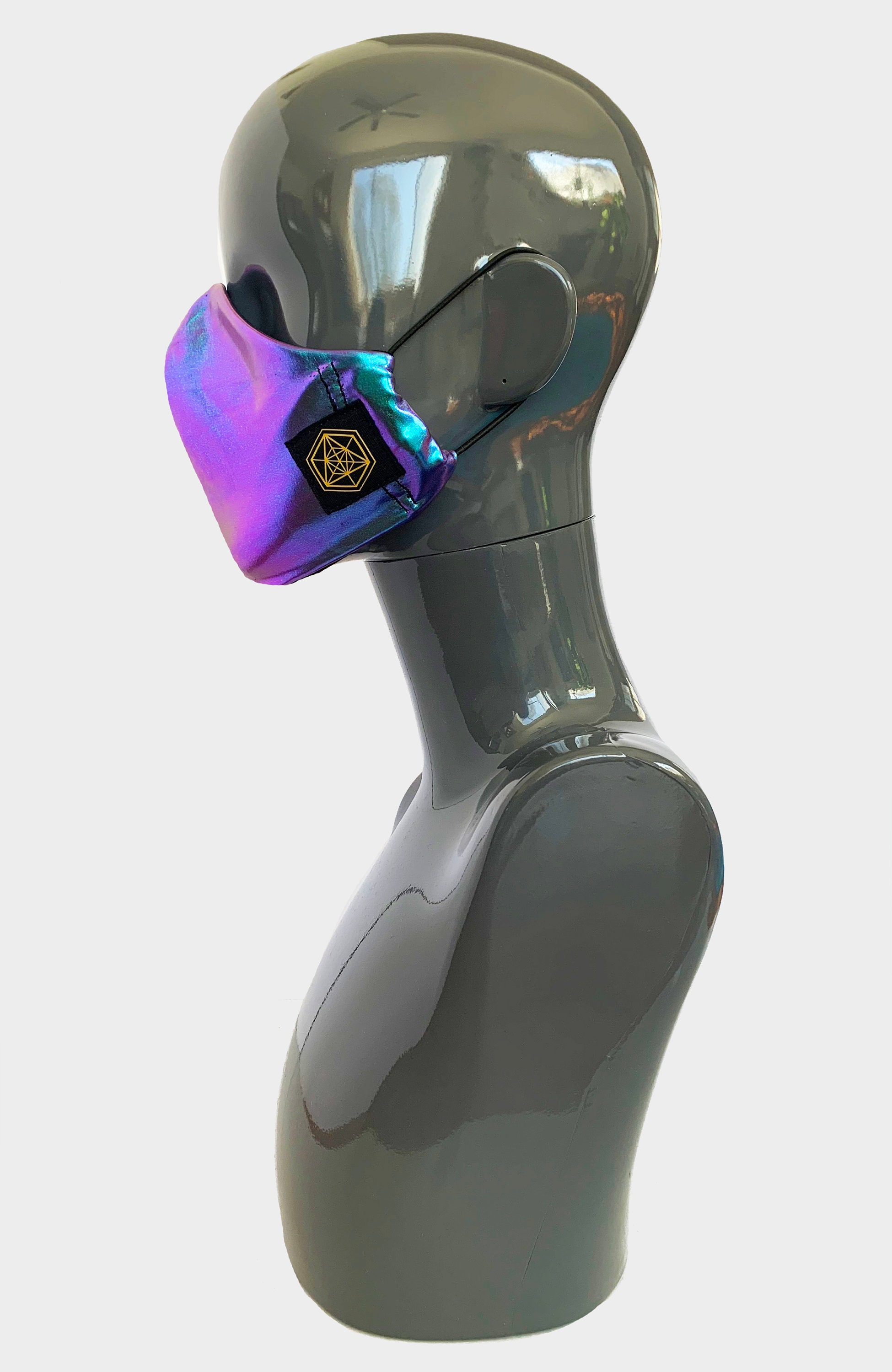 Reversible Festival Hood Face Mask Rave Mask Rave Hood | Etsy