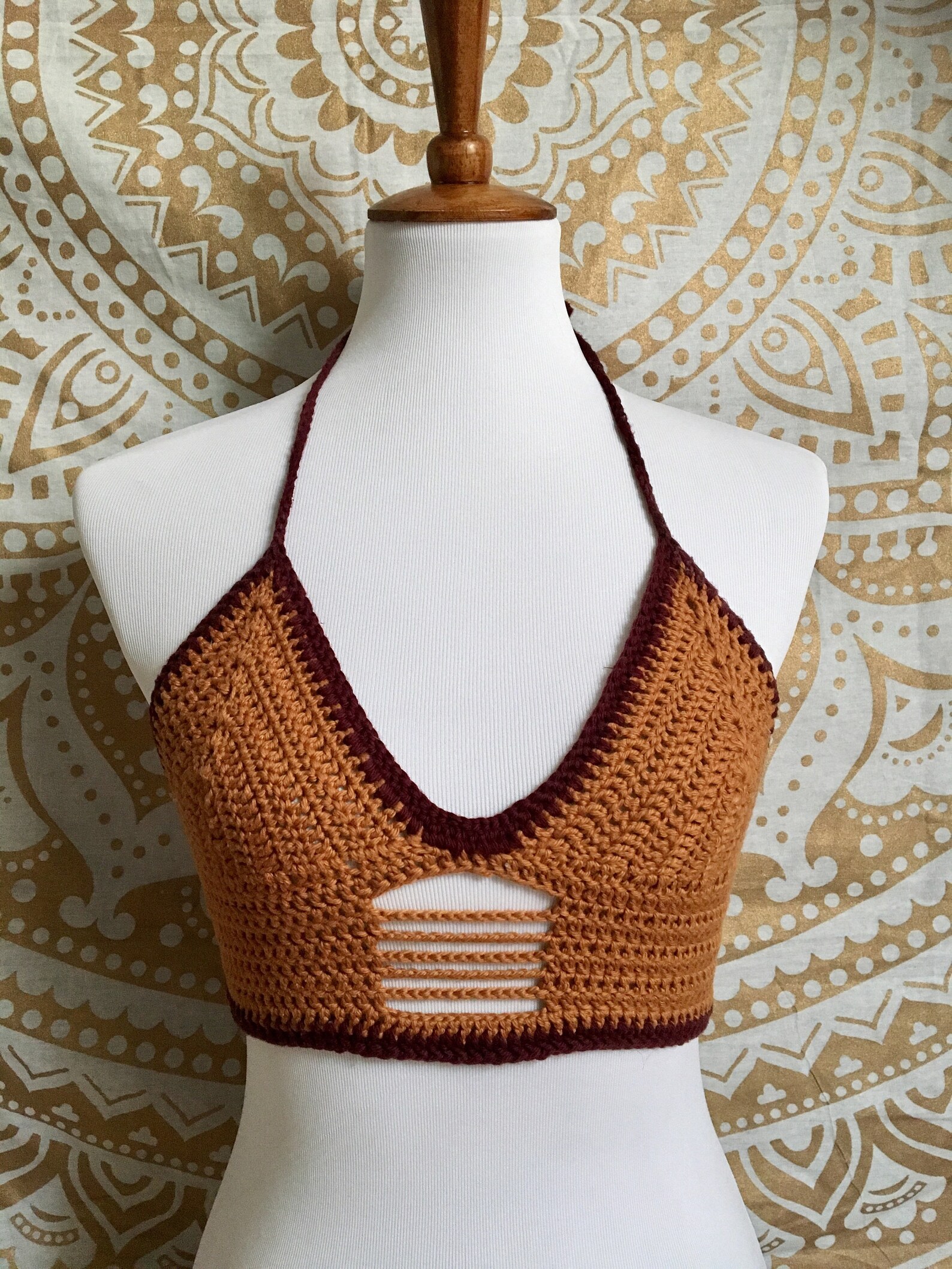 Crochet Top Crochet Bikini Rave Top Festival Top - Etsy