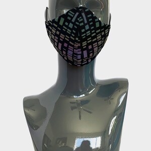 Rainbow Face Mask | Rave Mask | Mouth Mask | Adjustable | Dust Mask ...