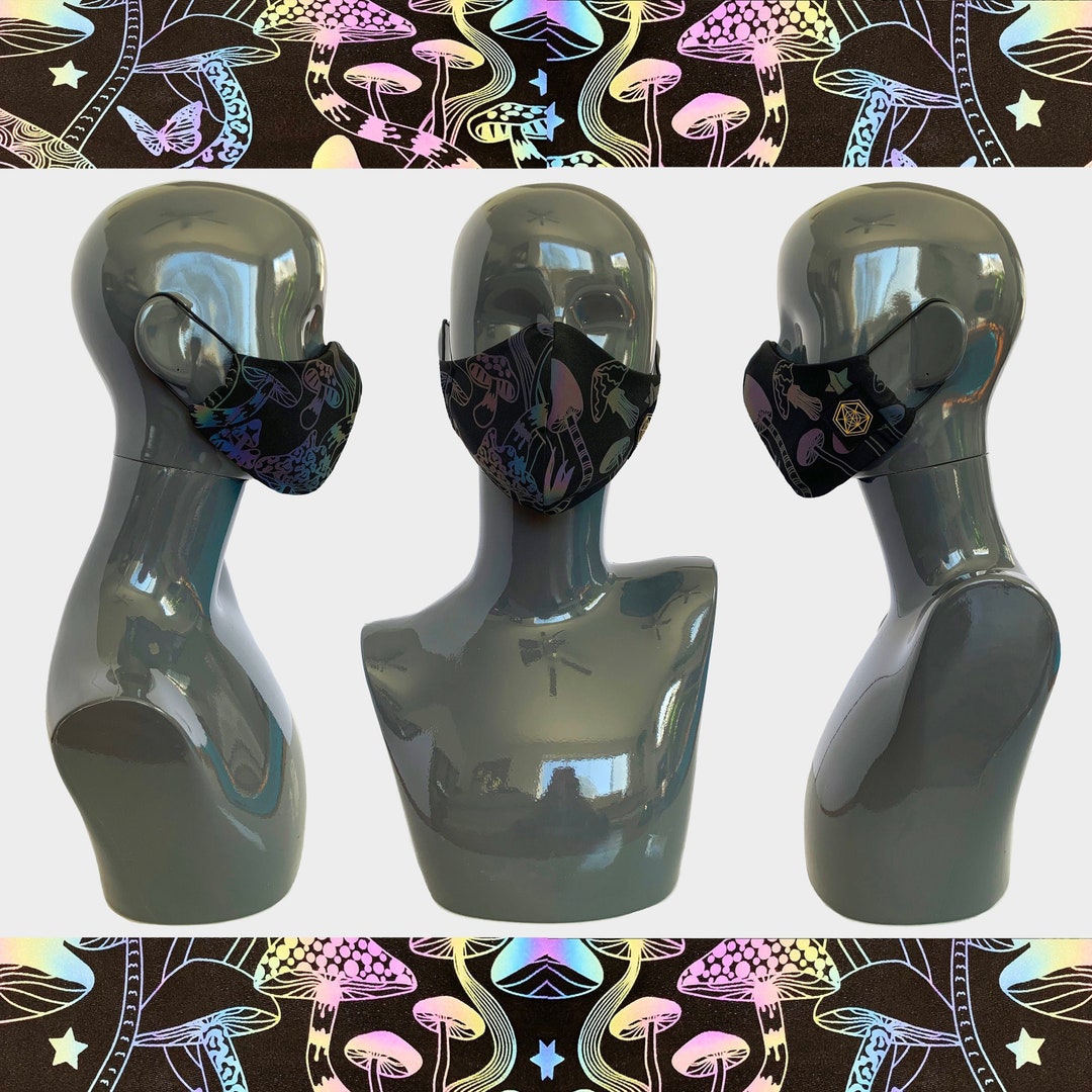Reflective Face Mask | Reusable Face Mask | Rave Mask | Face Mask ...