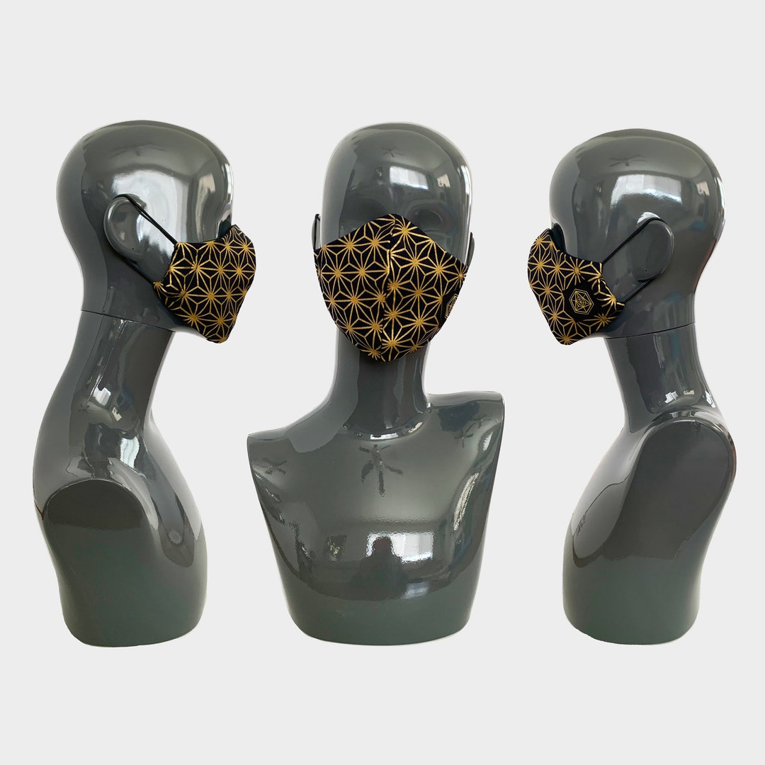Ninja Face Mask | Sacred Geometry Face Mask | Rave Mask | Designer Face ...