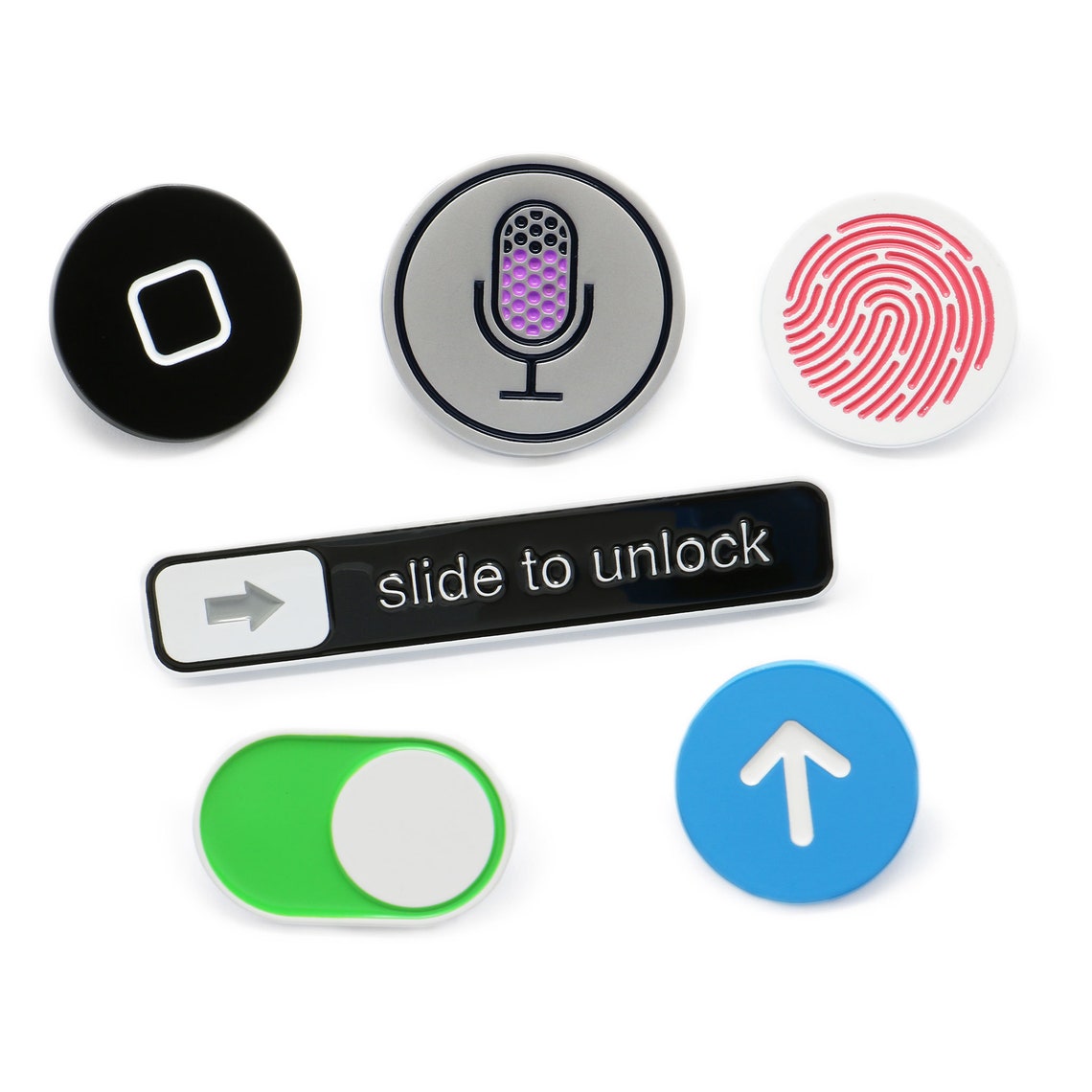 Iphone Slide to Unlock Enamel Pin - Etsy