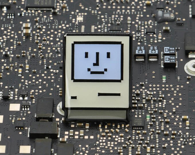 Happy Mac System 7 Enamel Pin / Magnet - Etsy