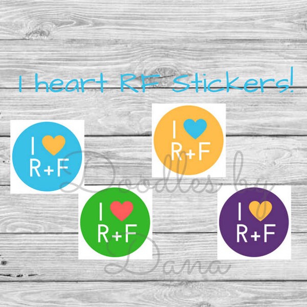 Rf Stickers - Etsy