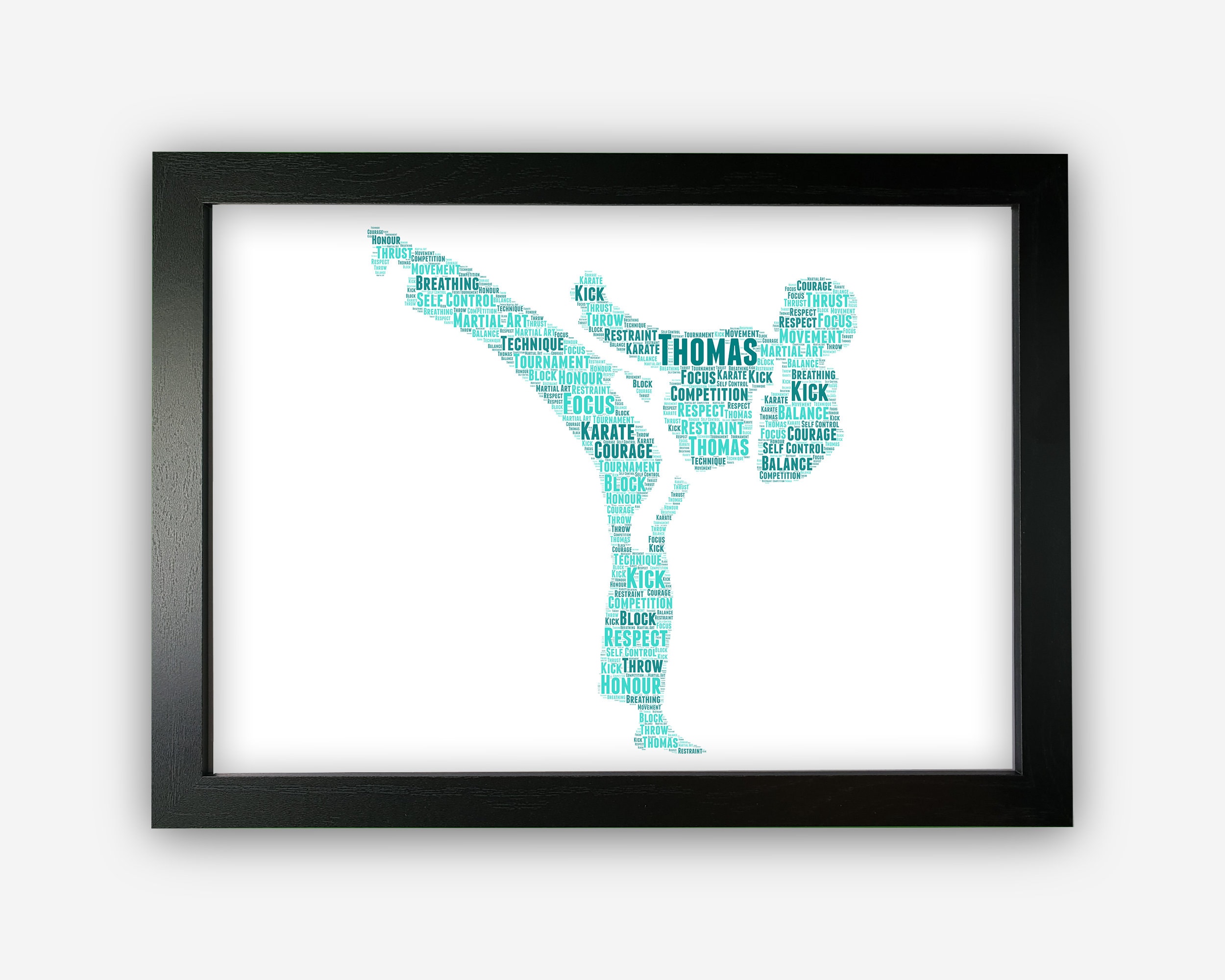 Personalised Karate Gifts for Martial Arts Karate Enthusiast - Etsy