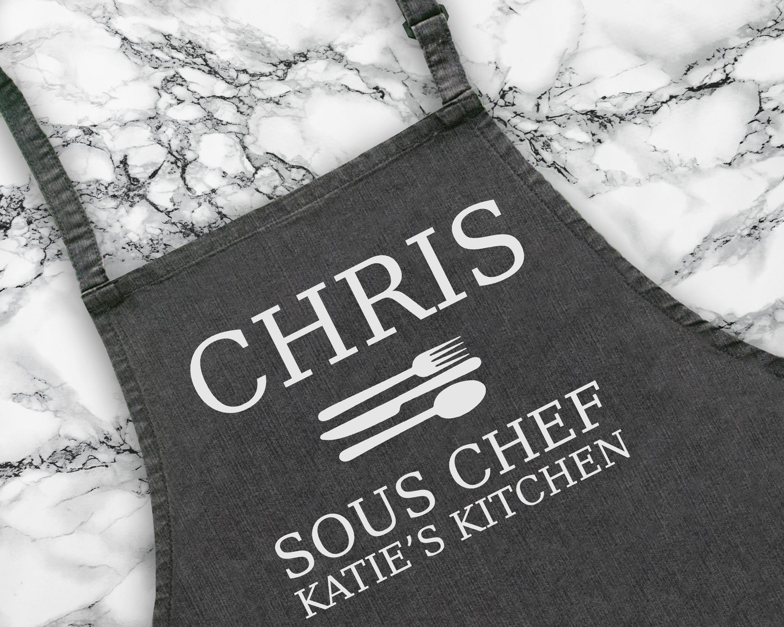 Personalised Sous Chef Apron Custom Cooking Baking Apron - Etsy