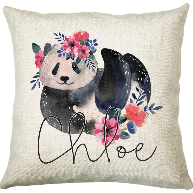 Panda Pillow - Etsy
