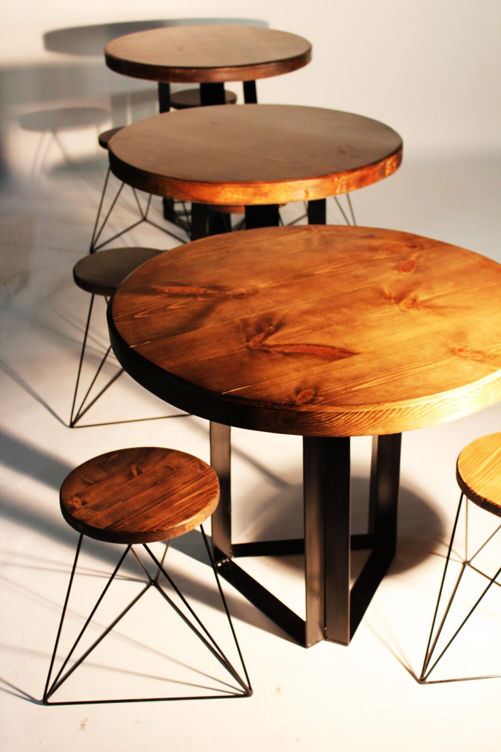 Round Table X 3 | Etsy