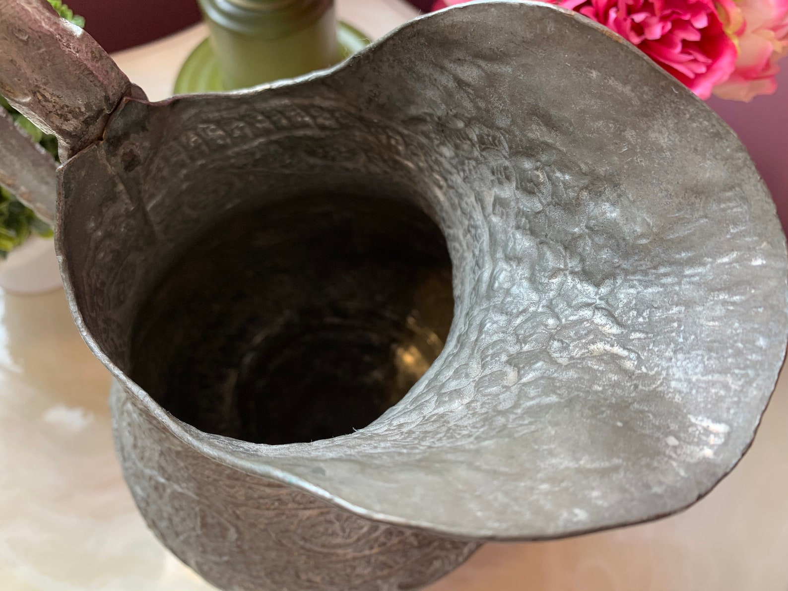 Indo Persian Bronze Pitcher Antique, 1700s, Indian Pitcher, Persian ...