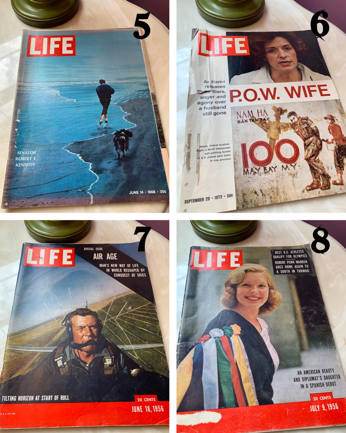 Vintage Life Magazines 1960s/70s, Look Magazine, Aviation, War, NASA ...