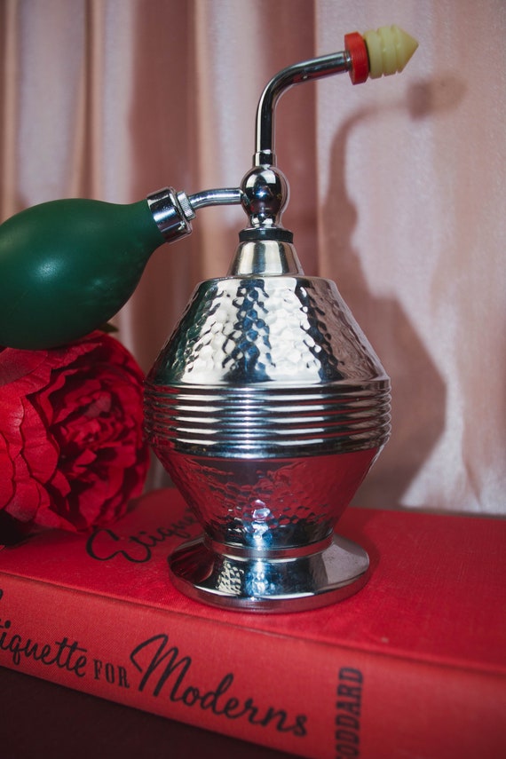 Chrome Atomizer, Vintage Hairdresser Tools, Barware, … - Gem