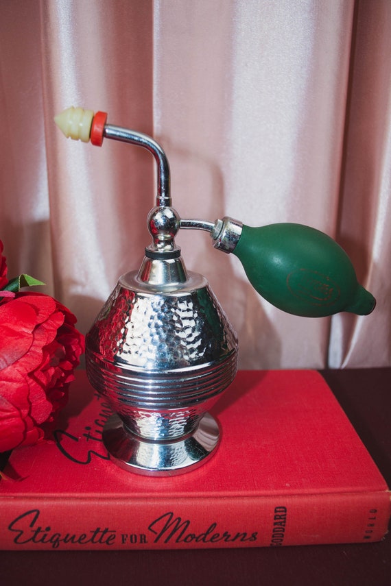 Chrome Atomizer, Vintage Hairdresser Tools, Barware, … - Gem