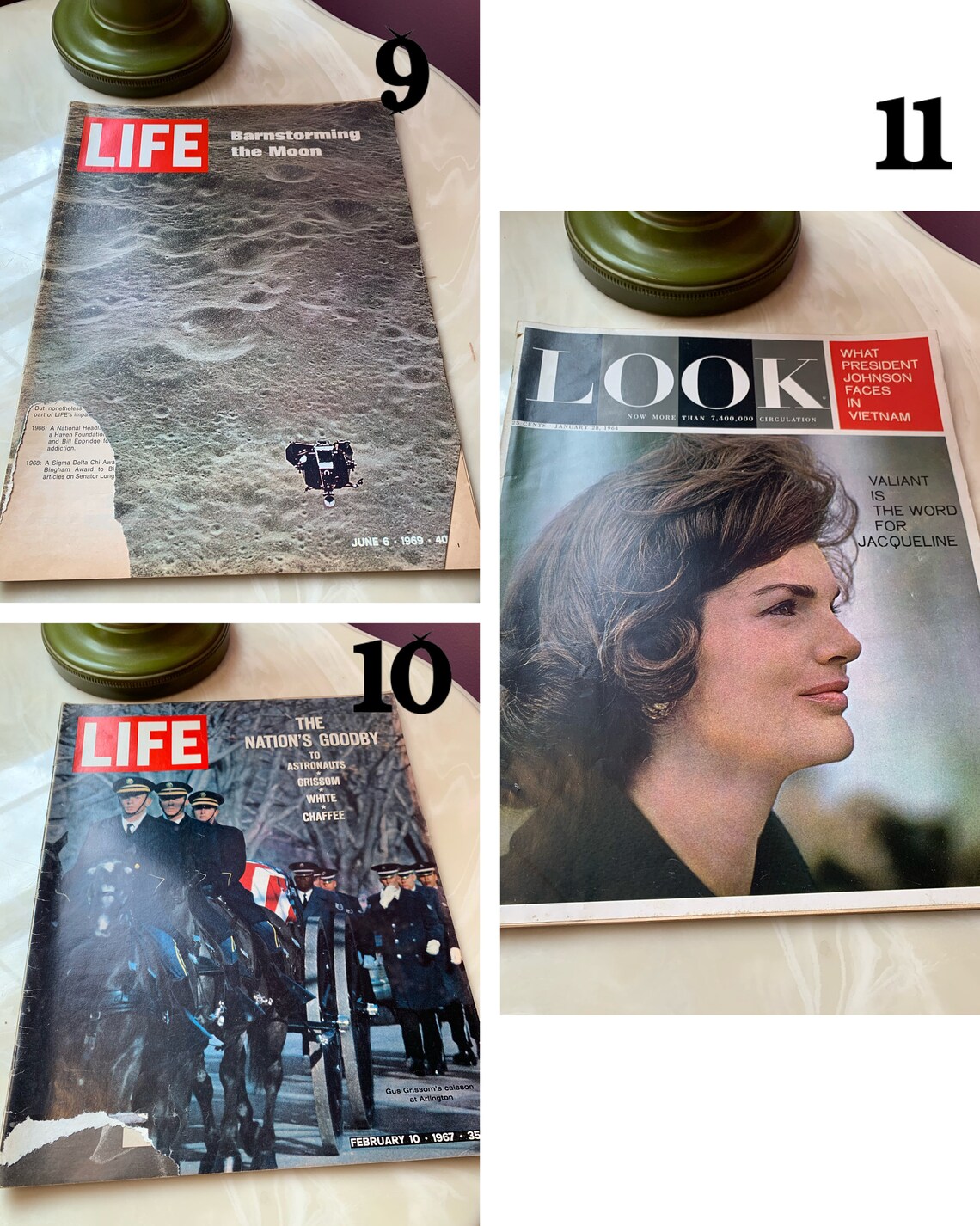 Vintage Life Magazines 1960s/70s, Look Magazine, Aviation, War, NASA ...