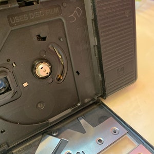 Kodak Disc 6000 Film Camera, 1980s Vintage Camera, Disc Film, Film ...