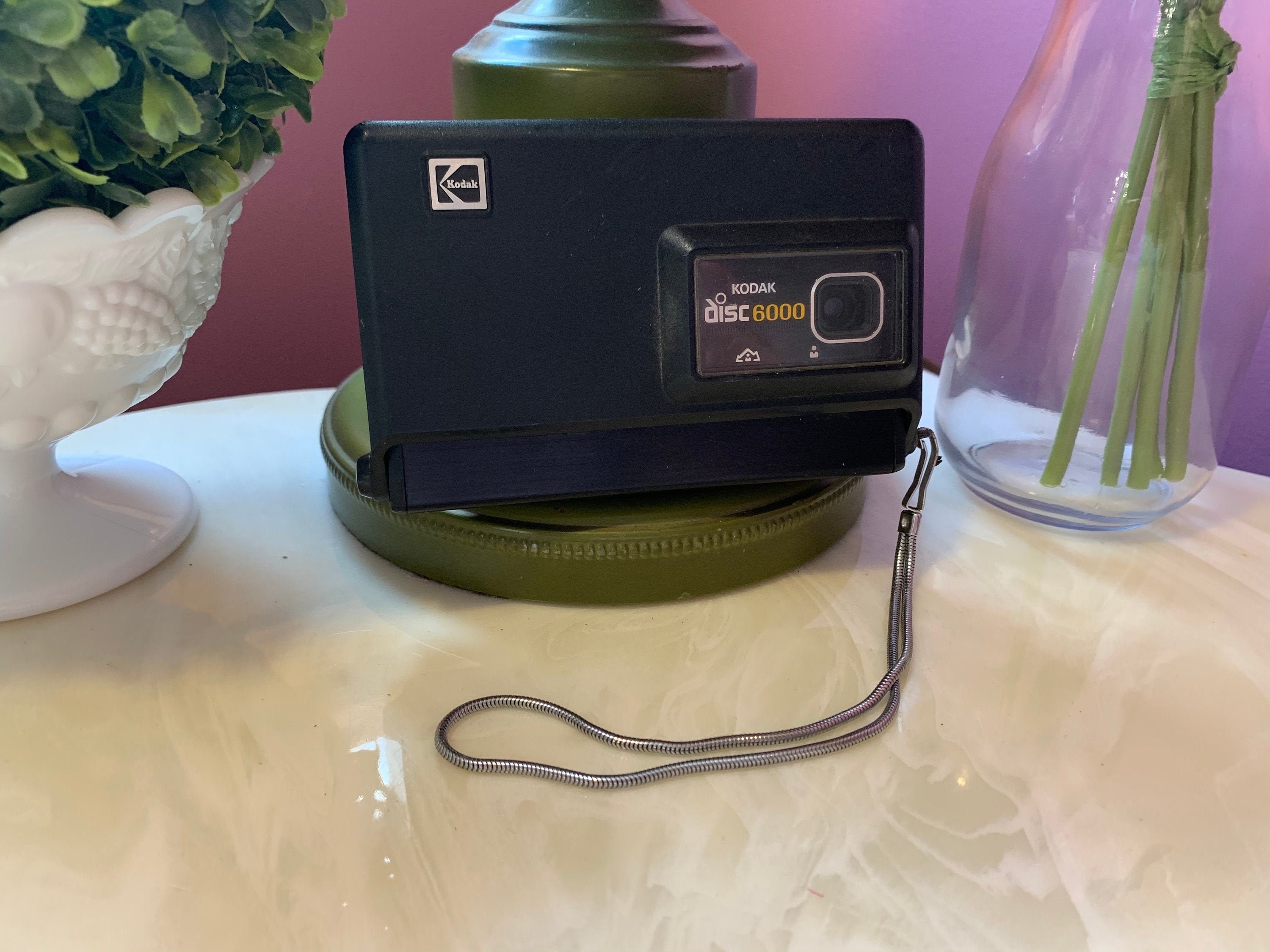 Kodak Disc 6000 Film Camera, 1980s Vintage Camera, Disc Film, Film ...