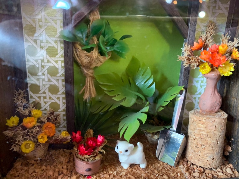 Shadow Box Terrarium Scenes, Still Life, Wall Art, Kitschy, Country ...