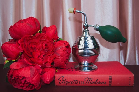 Chrome Atomizer, Vintage Hairdresser Tools, Barware, … - Gem